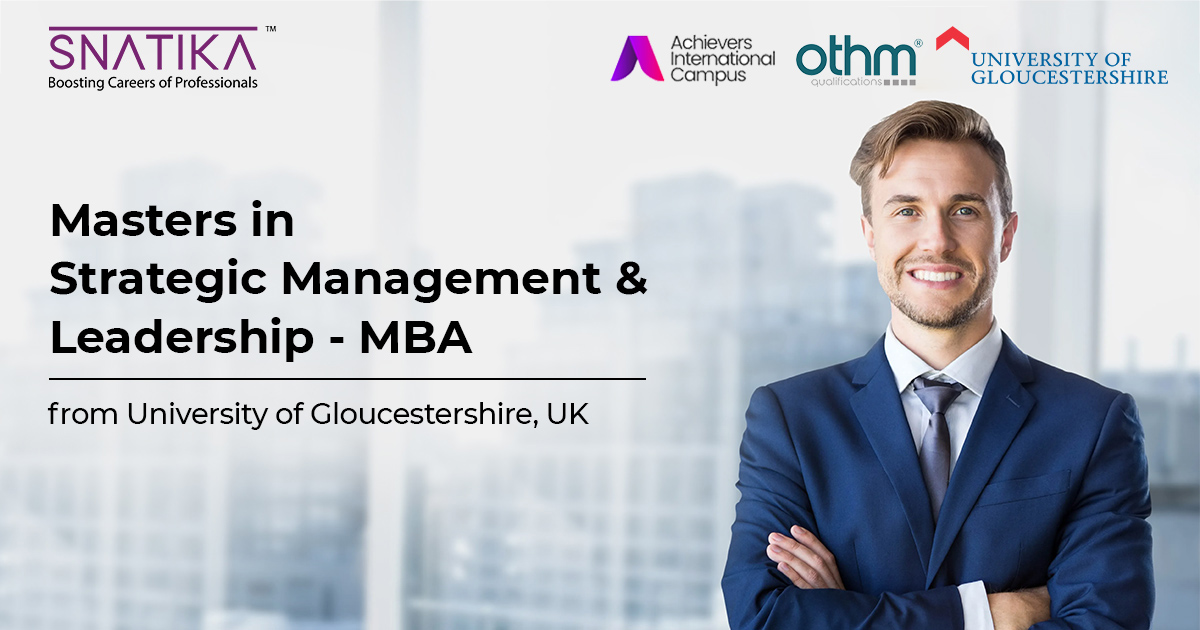 MBA - Masters Program in Strategic Management and Leadership - UOG ...